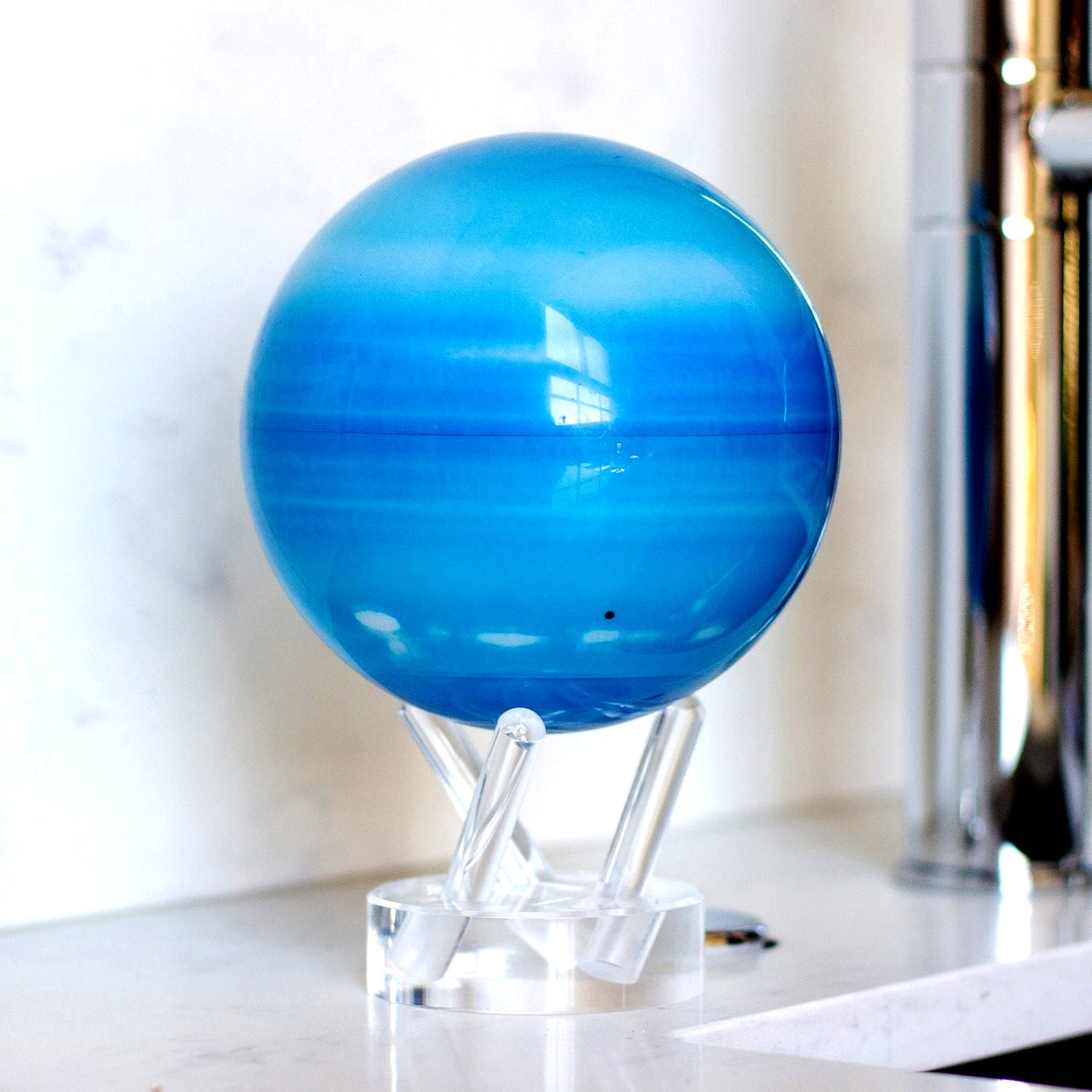 MOVA Globes | Outer Space Series Uranus | Solar Rotating Globe Decor ...