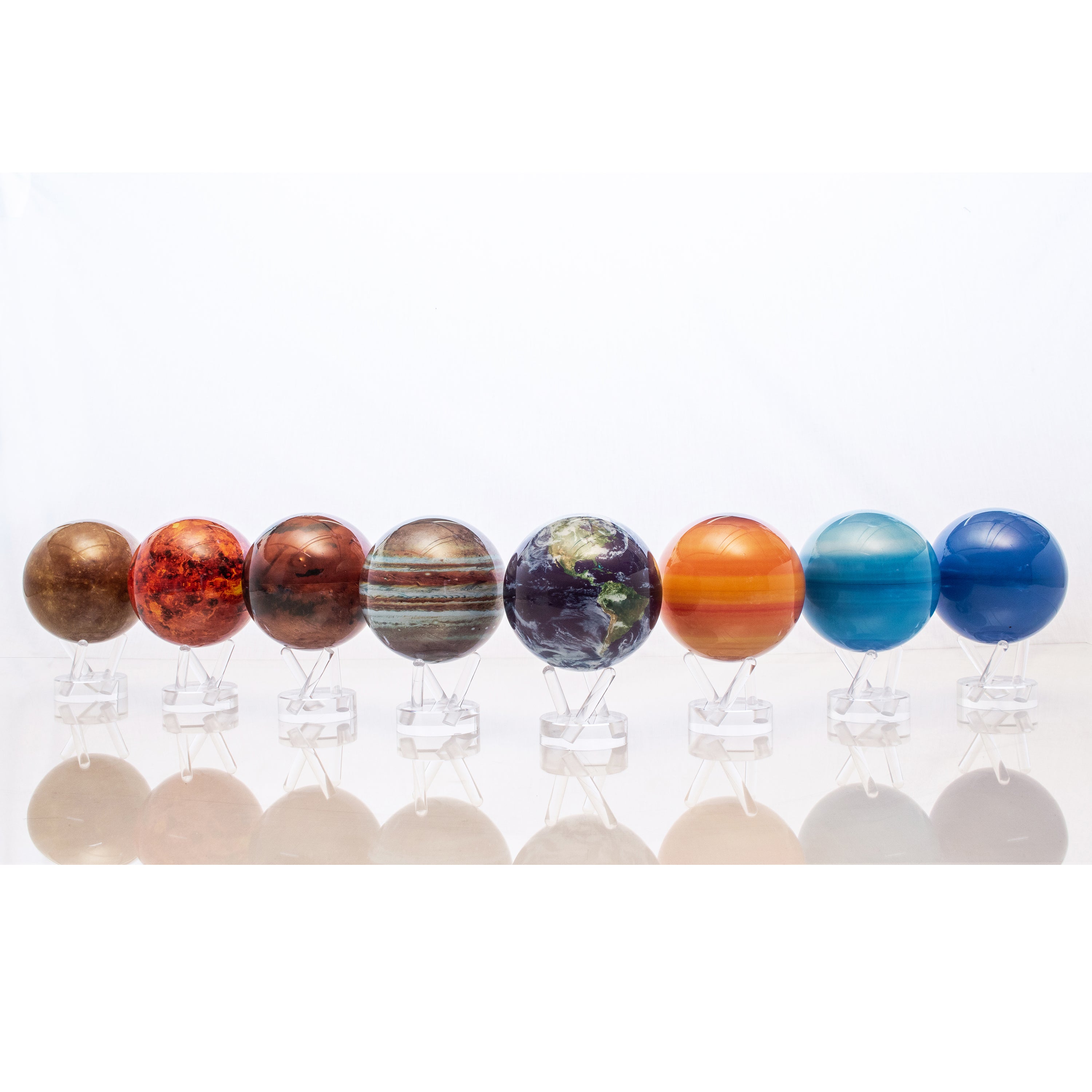 MOVA Globes | Solar System Set | Solar Rotating Globe Decor ...